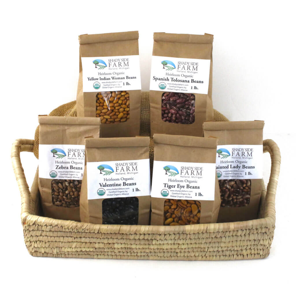 Ultimate Starter Pack – Six 1-lb. Bags | Certified Organic Heirloom Dry ...